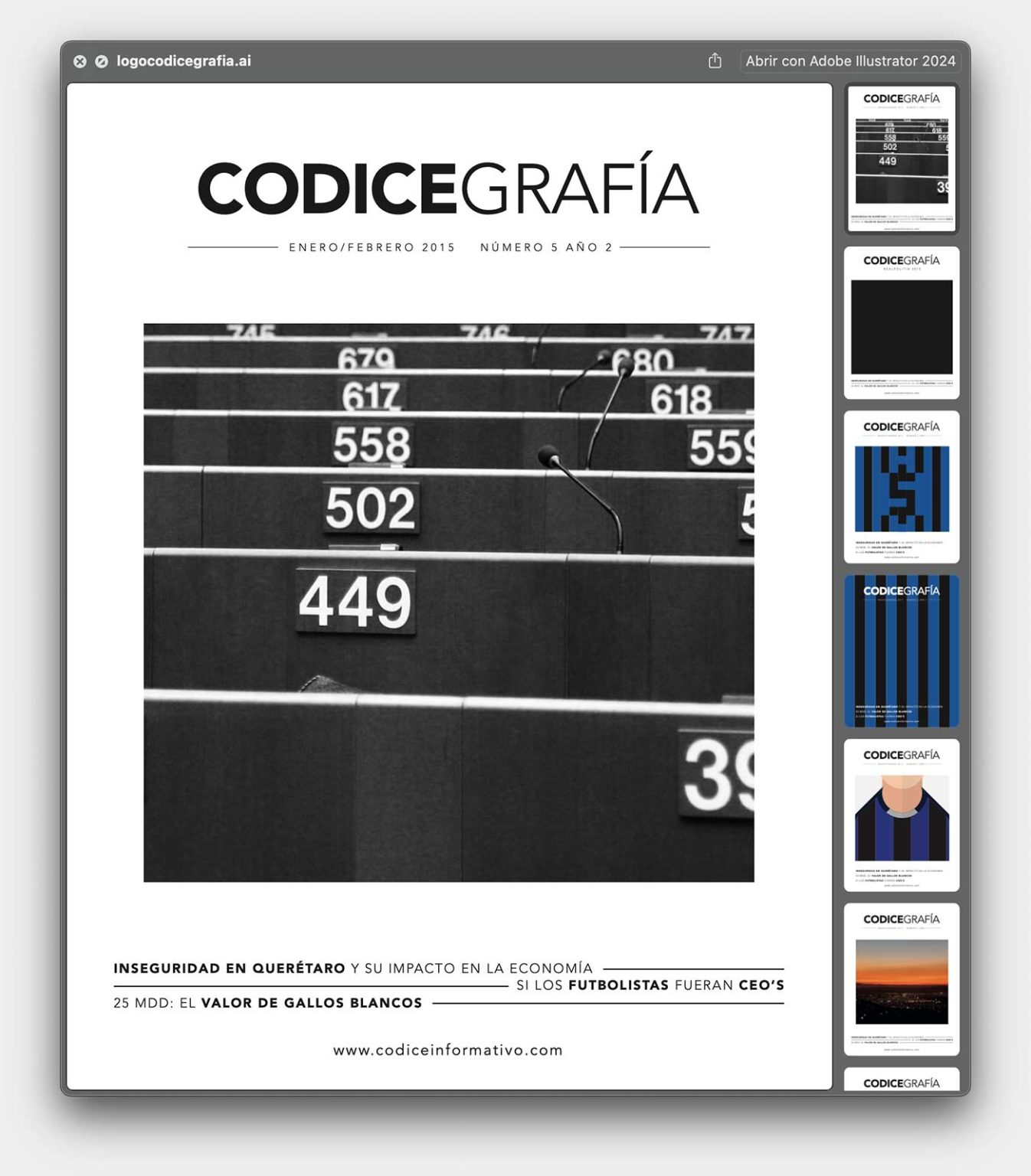 MANUEL BRADA® - Codicegrafía